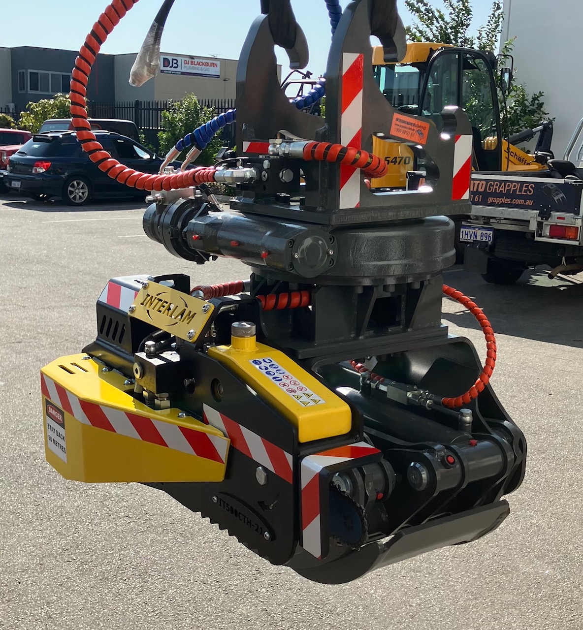 Rotating Grapple Saws