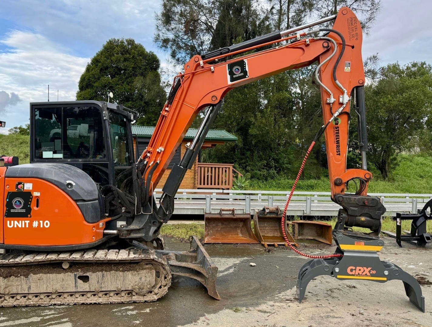 Excavator Sorting Grabs