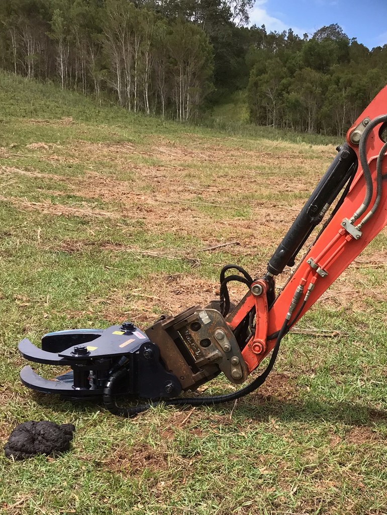 Excavator Rotating Shears