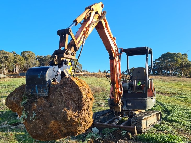 Excavator Hydraulic Rotating Sorting Grabs