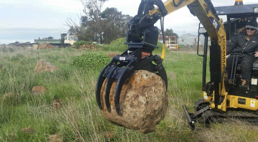 360 Degree Rotating Hydraulic Excavator Grab