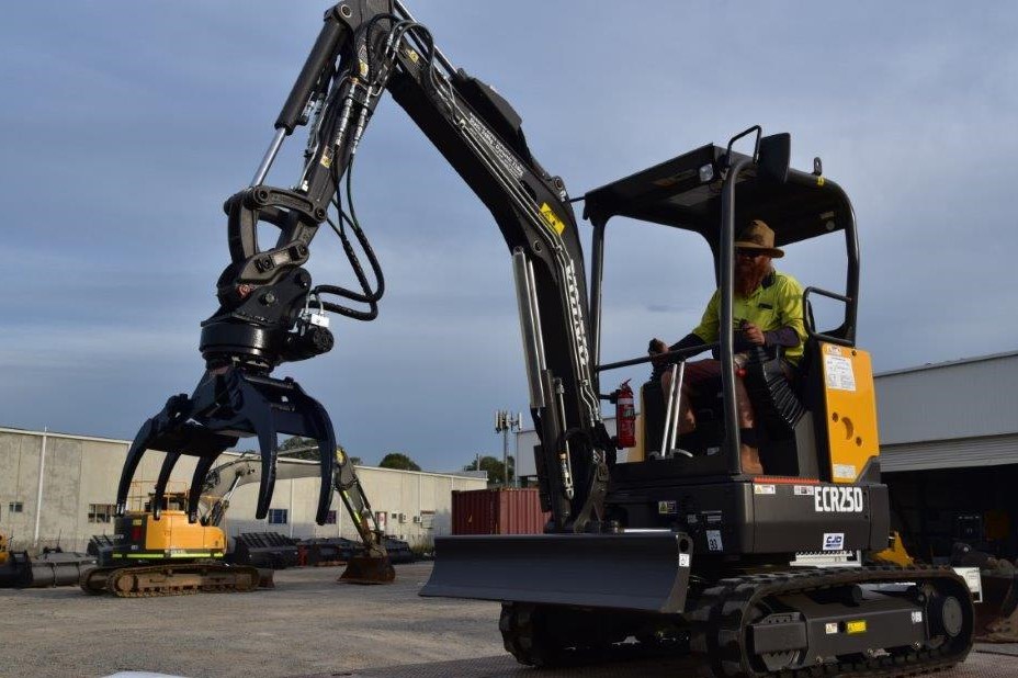 360 Degree Rotating Hydraulic Excavator Grab