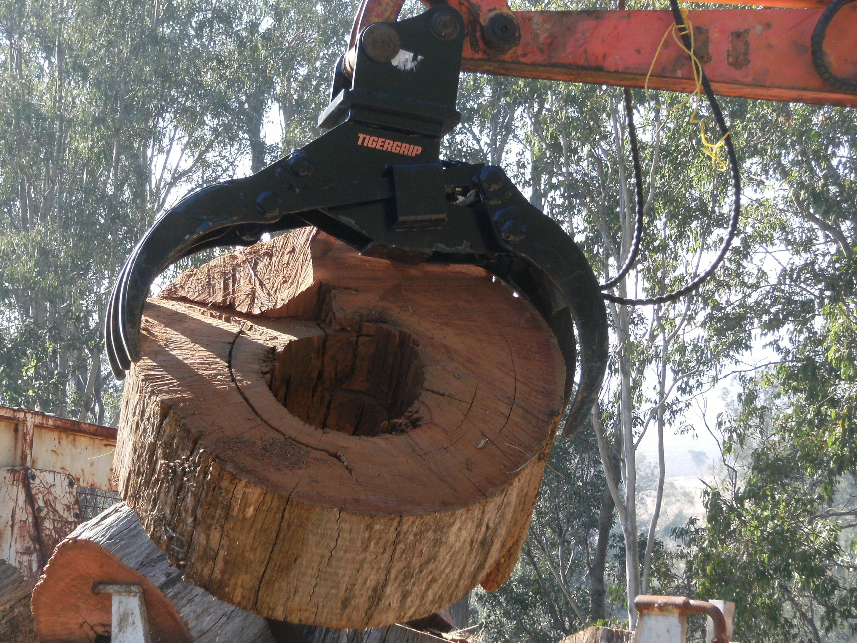 360 Degree Rotating Hydraulic Excavator Grab