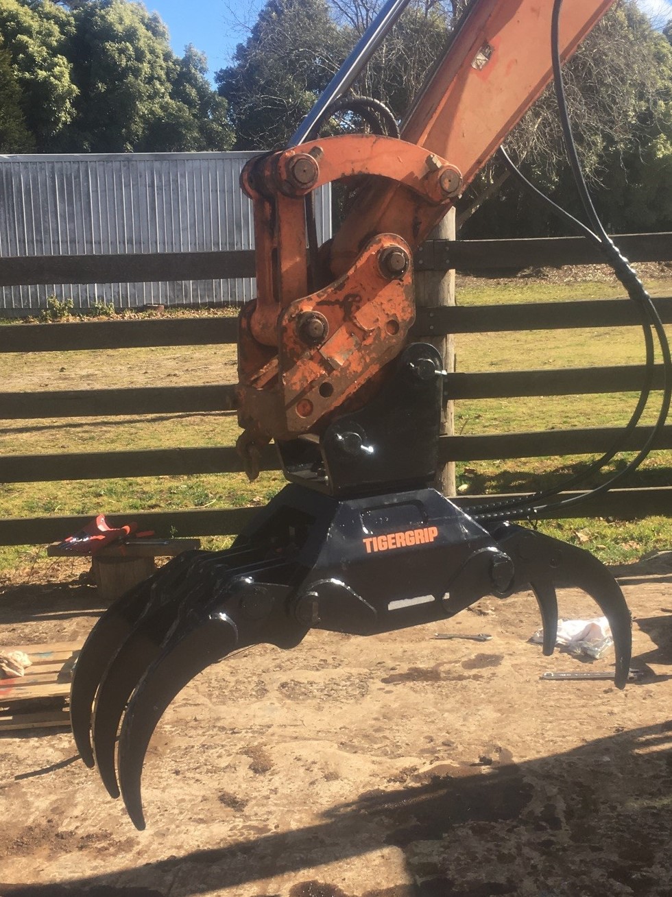 360 Degree Rotating Hydraulic Excavator Grab