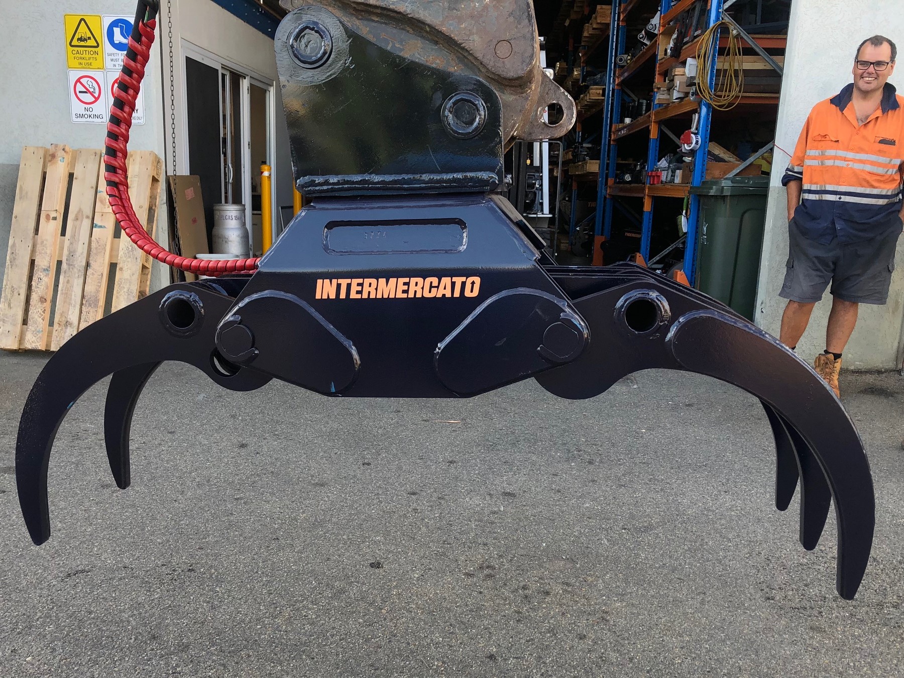 360 Degree Rotating Hydraulic Excavator Grab