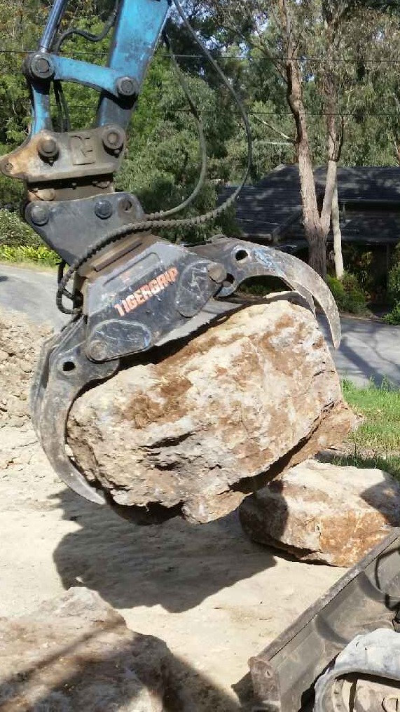 360 Degree Rotating Hydraulic Excavator Grab