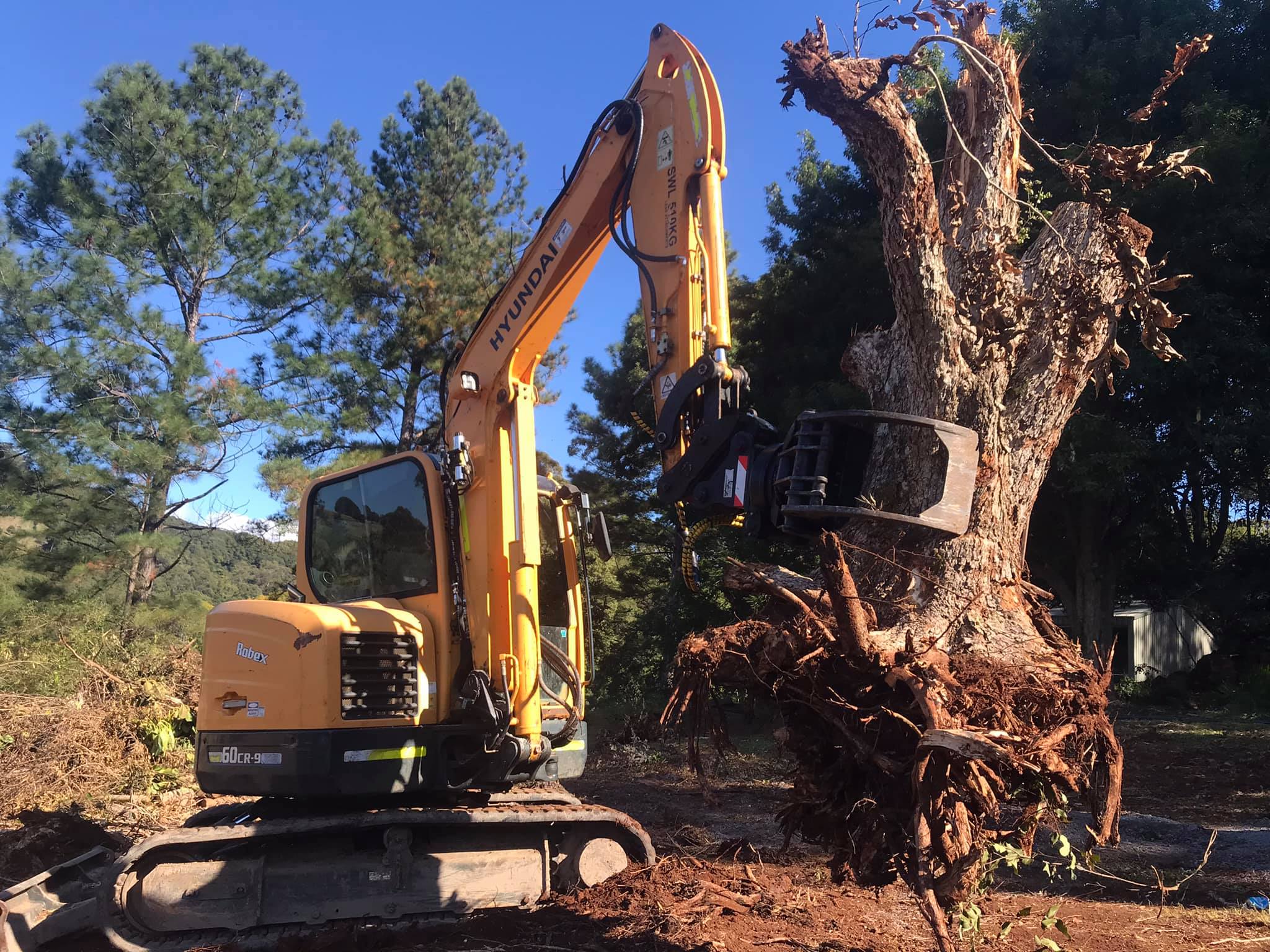 Excavator Log Grapples - Log Grapples - for Excavators