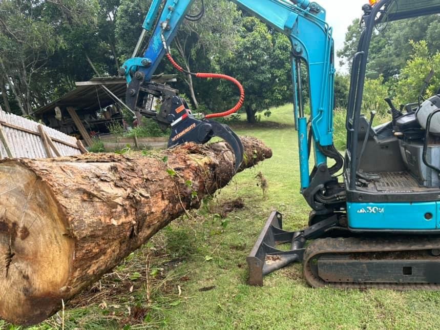 Rotating Log Grab - Worm Drive