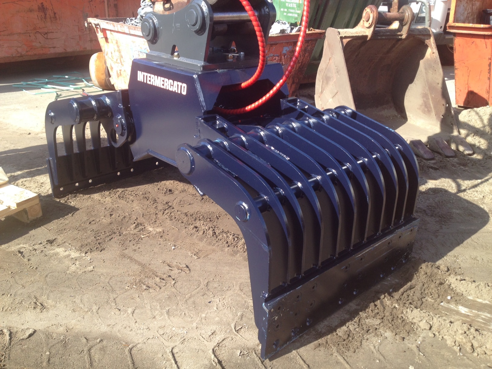 Rotating Demolition Grabs