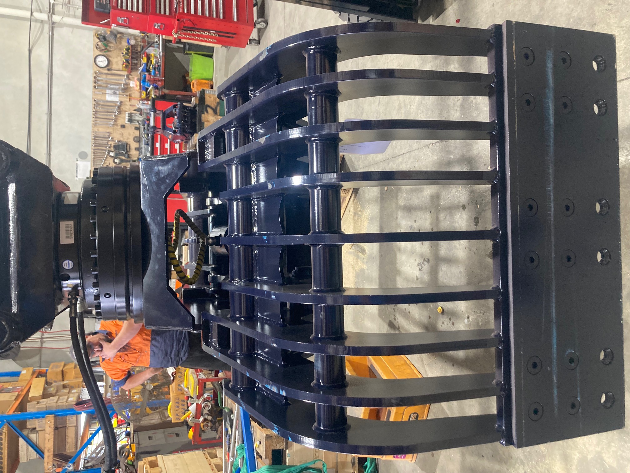 Rotating Demolition Grabs