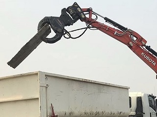 Excavator Hydraulic Rotating Sorting Grabs