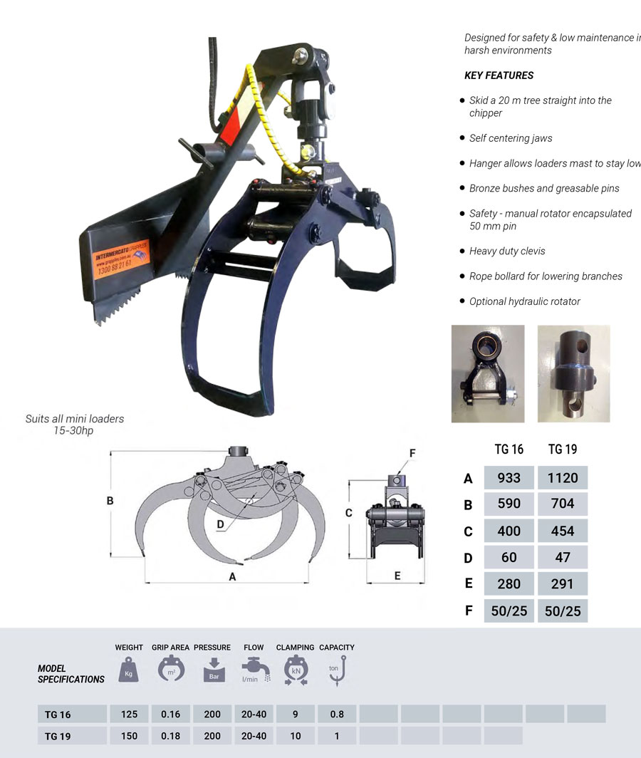 Mini Loader Grapples - Mini Loader Grapple